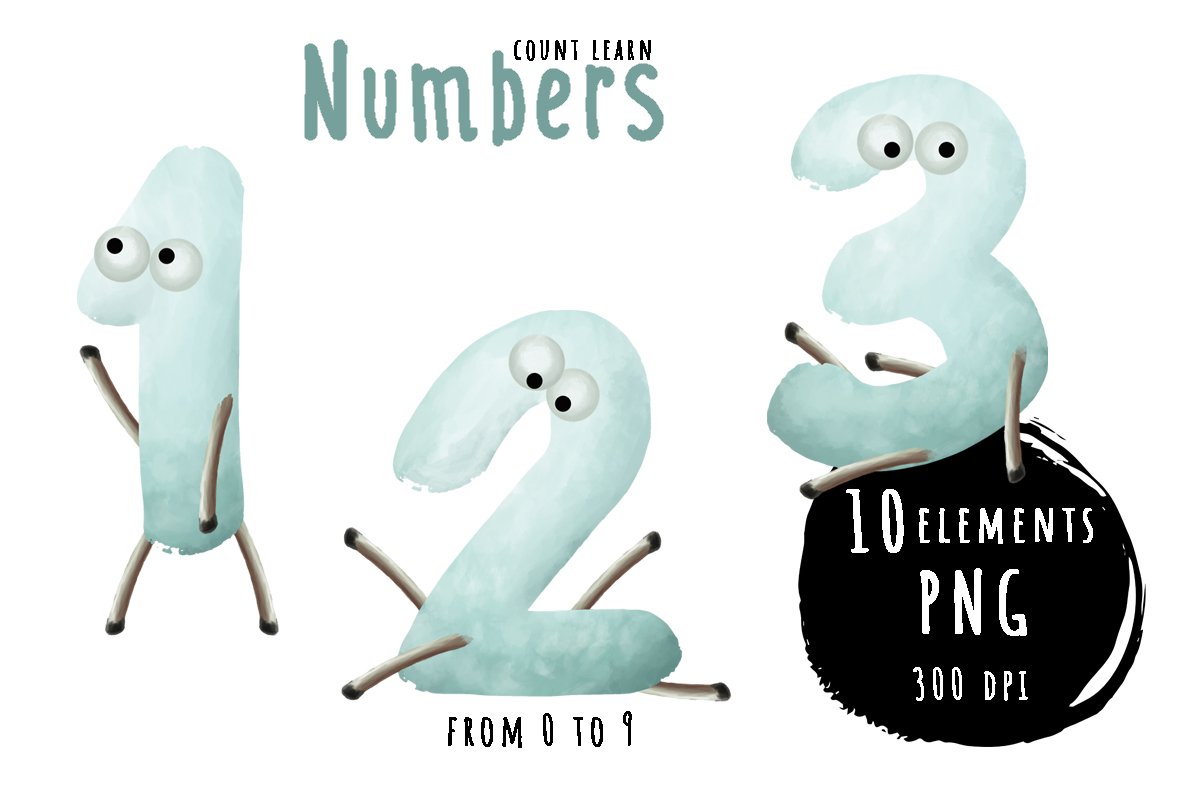 Furry funny signs, positive alive numbers bundle