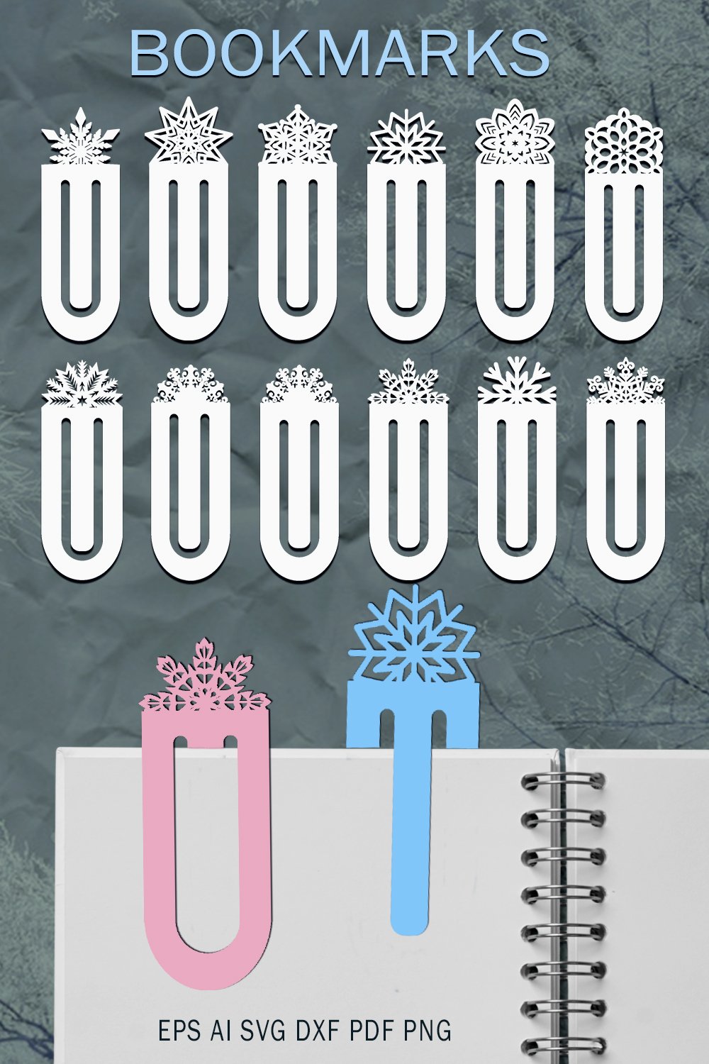 Snowflake bookmarks