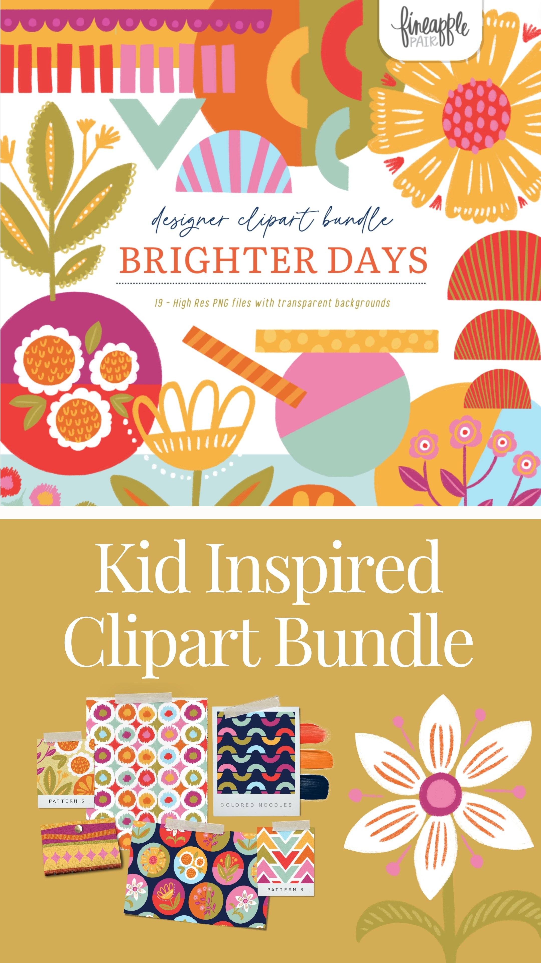 Bright Kids Clipart Bundle