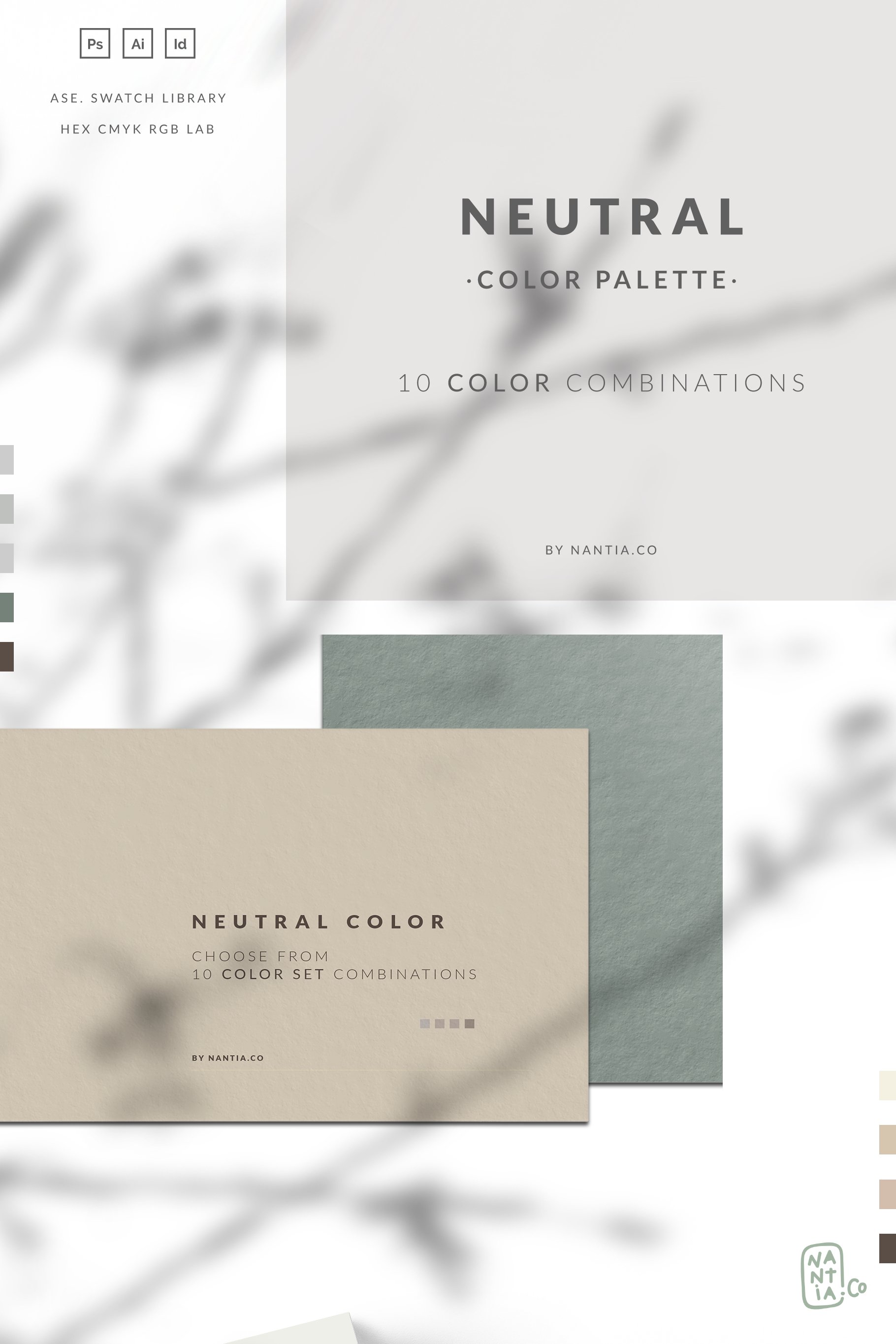 Neutral Color Palette collection