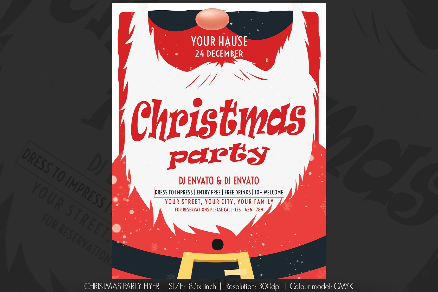 Christmas Party Flyer