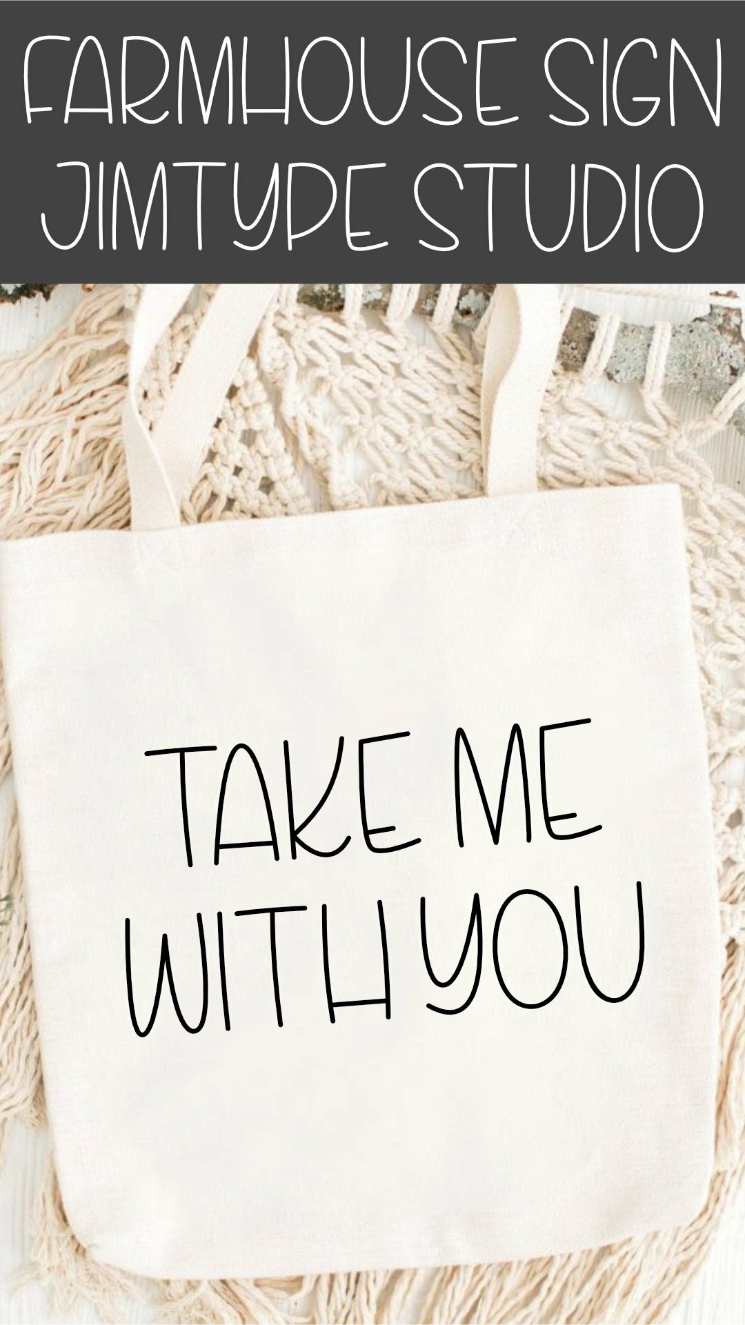 Microwafe Font - Cricut - Farmhouse Sign - Jimtype Studio