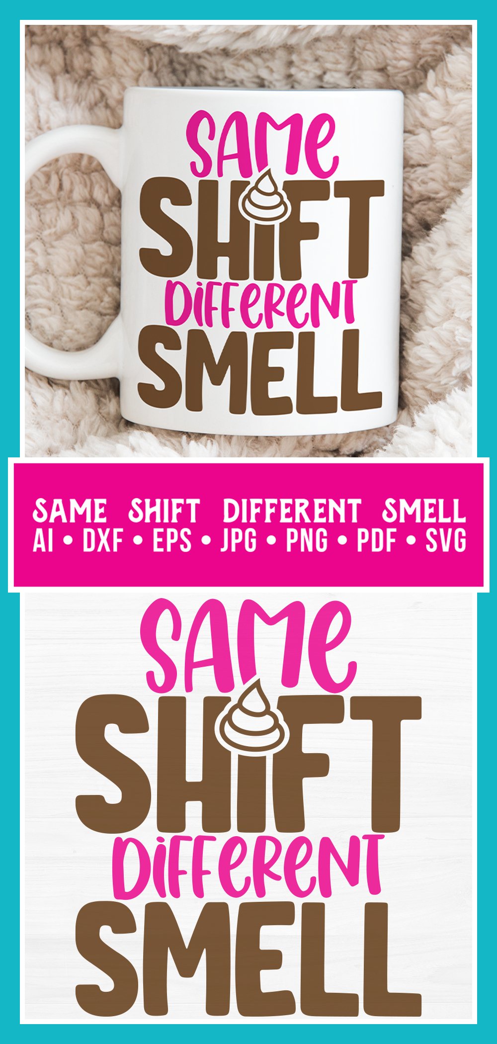 Same shift different smell SVG