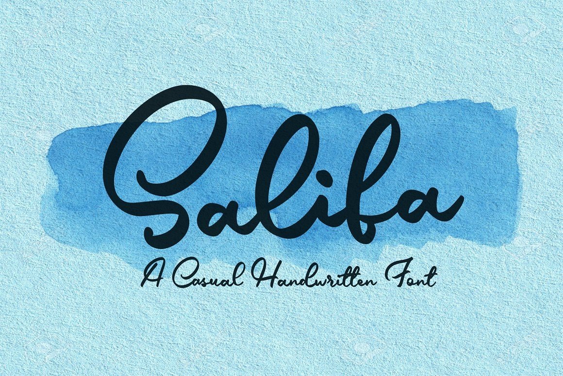 Salifa - Script Font