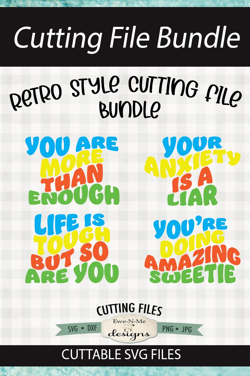 Retro Style SVG Bundle | Motivational SVG File Bundle