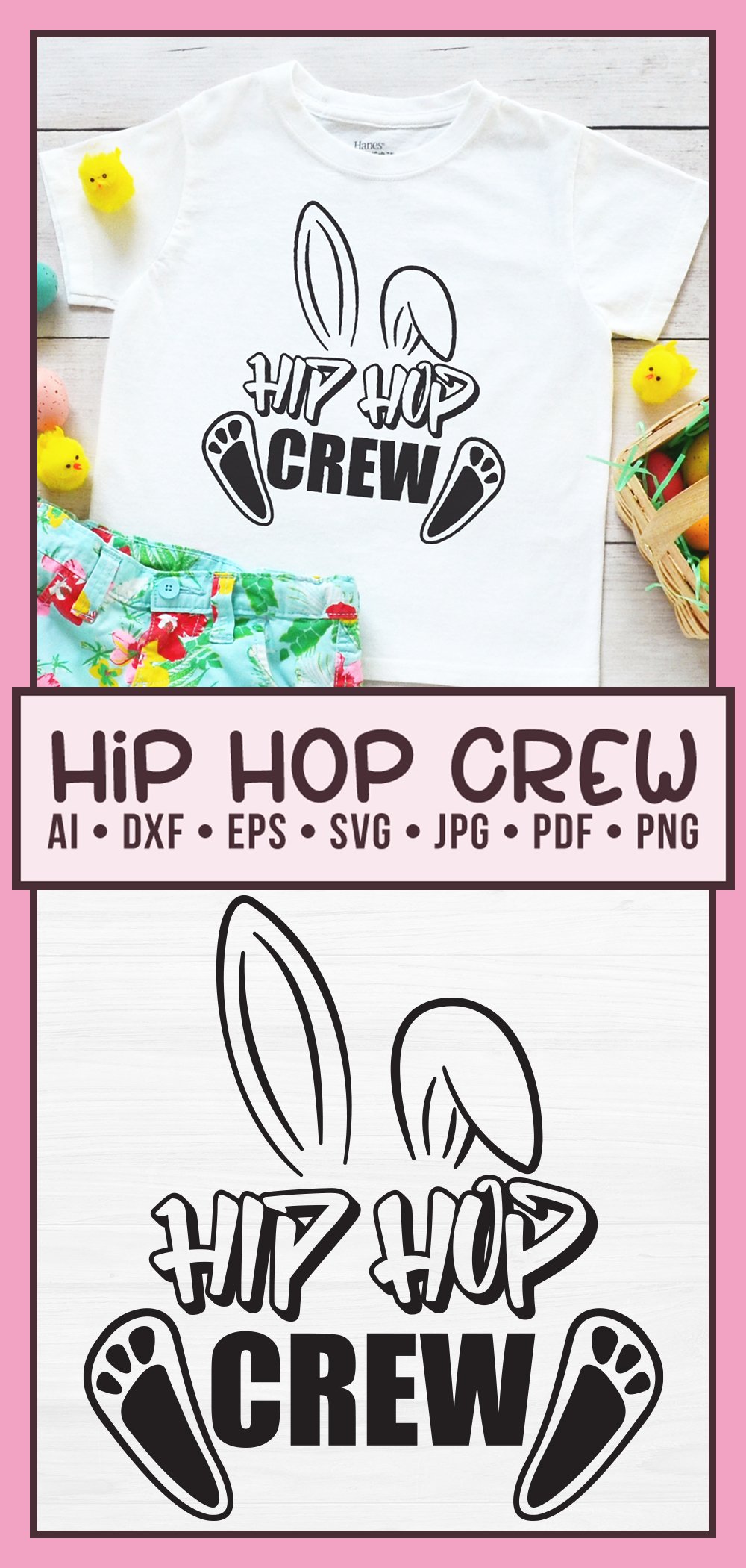 Hip Hop Crew | Easter SVG