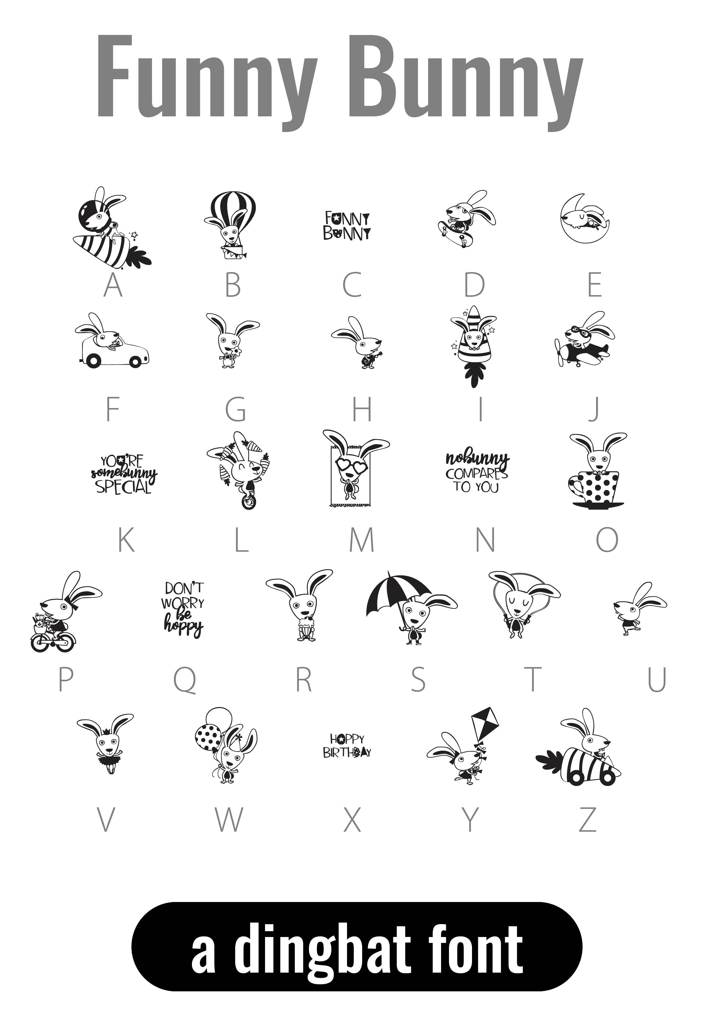 Dingbat Fonts List