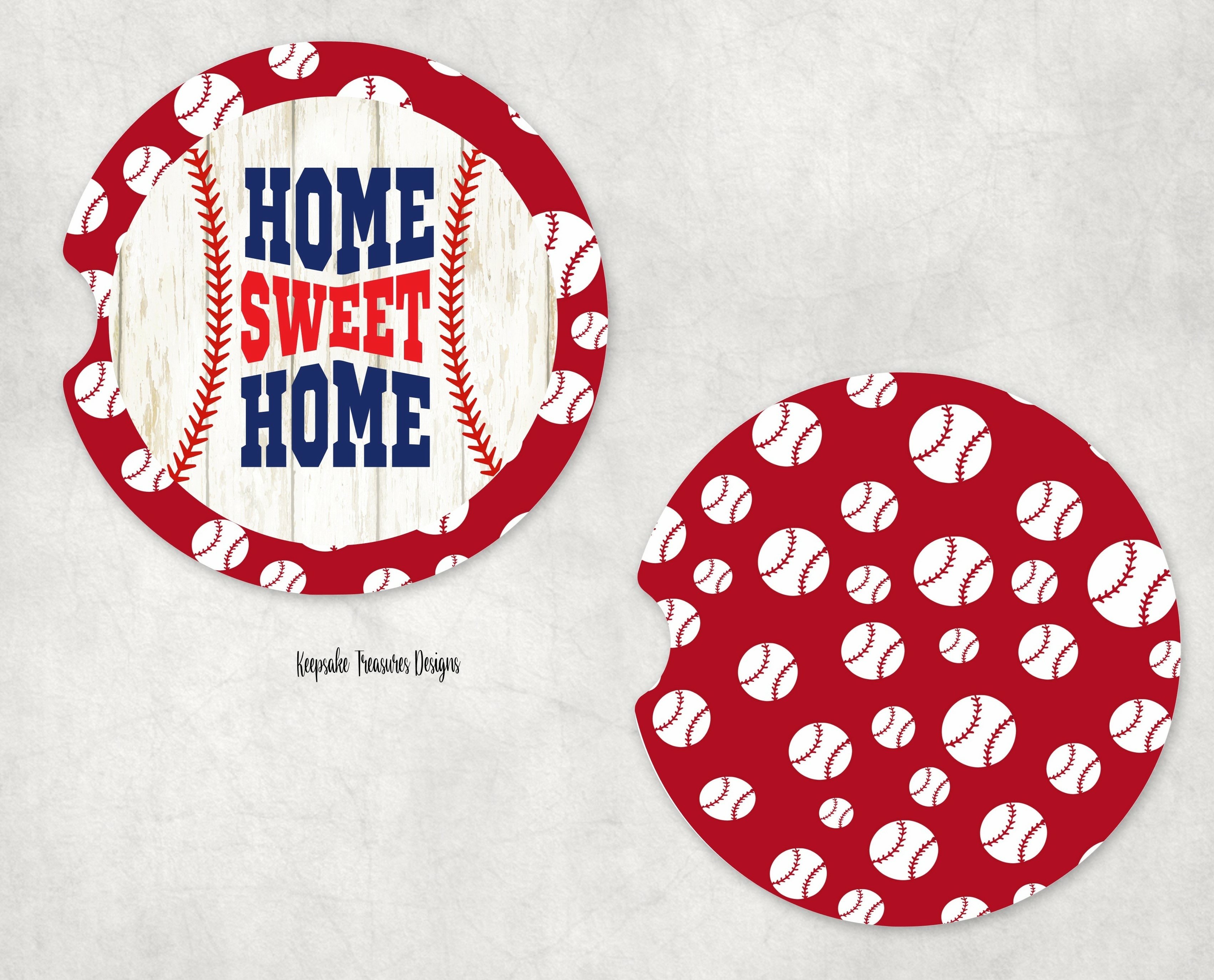 Home Sweet Home, Car Coaster Template