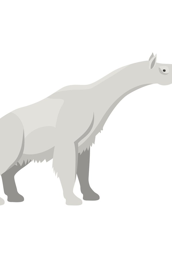 Prehistoric animal icon