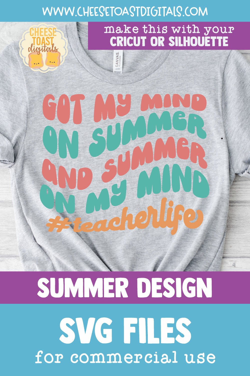 Got My Mind On Summer | Funny Teacher Last Day of School SVG