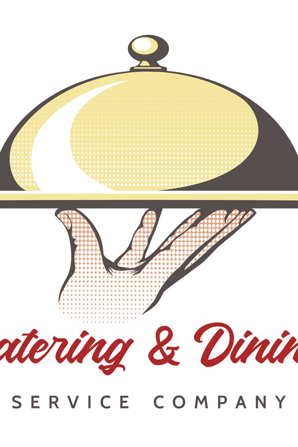 Catering retro emblem