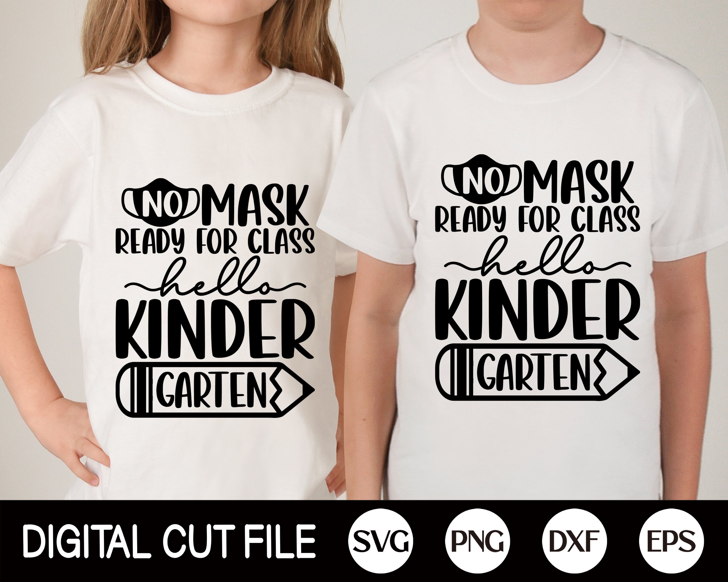 Hello kindergarten Grade Svg, Pandemic Grade, No Mask School