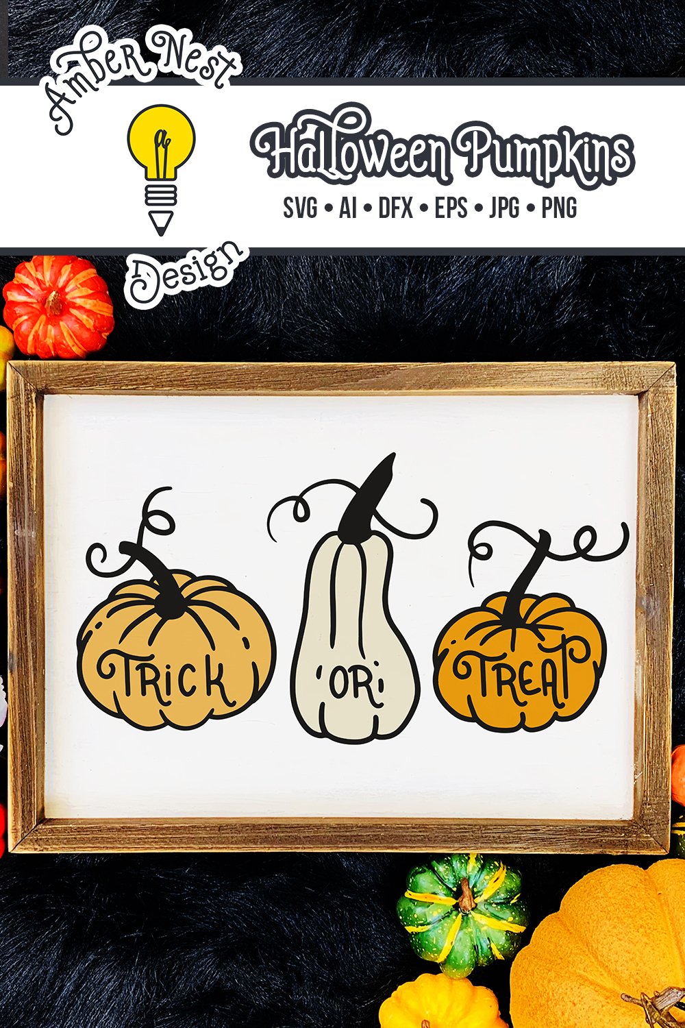 Trick or Treat Pumpkins SVG