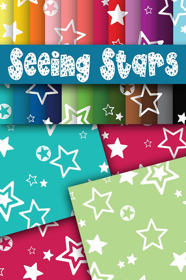 Seeing Stars Digital Paper (37539)
