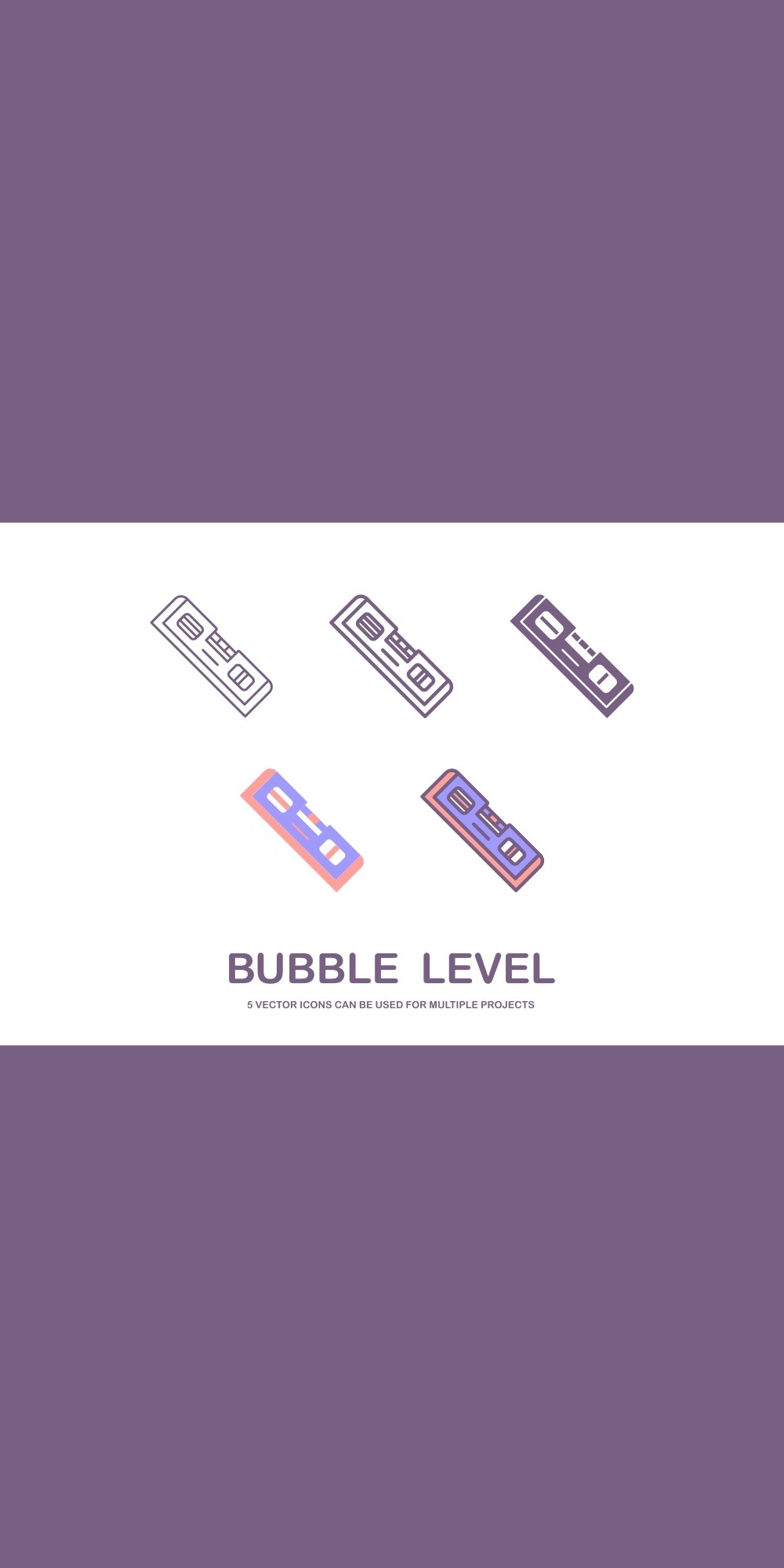 Construction level. bubble level icon. Vector illustration
