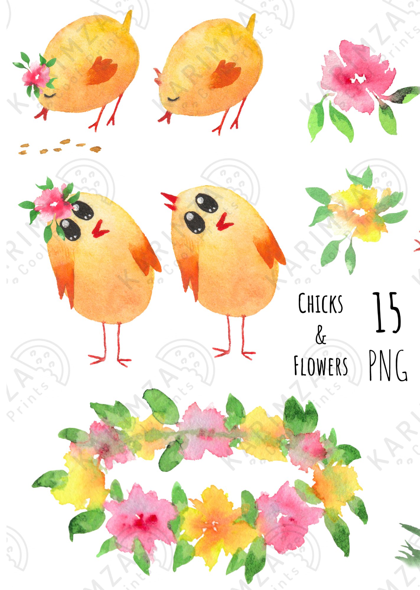 Cute Spring Clipart (1306129)