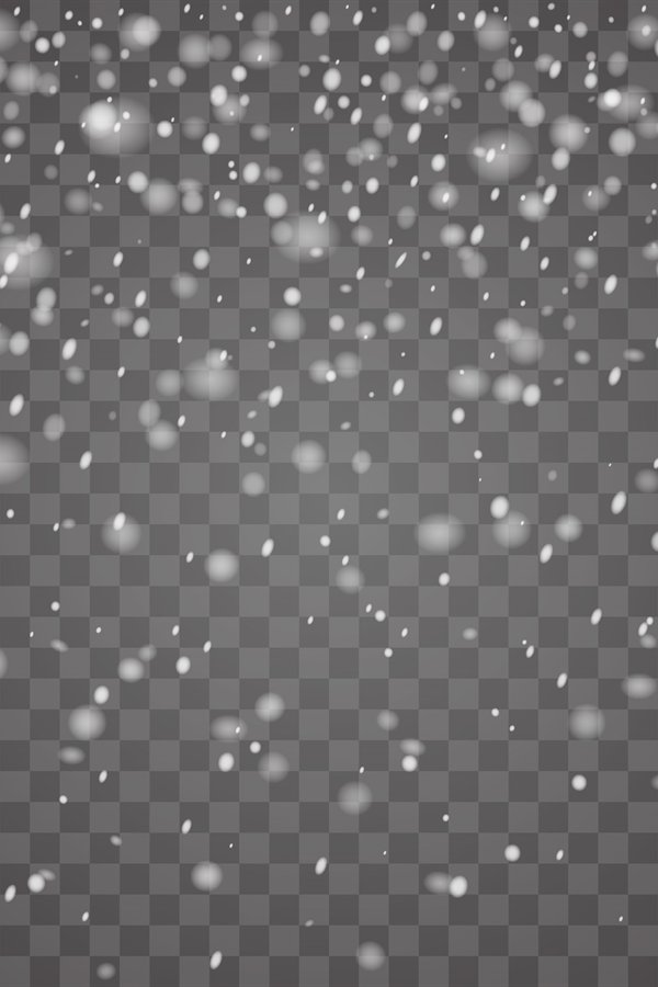 Falling snow. Realistic frozen snowfall, winter christmas sn