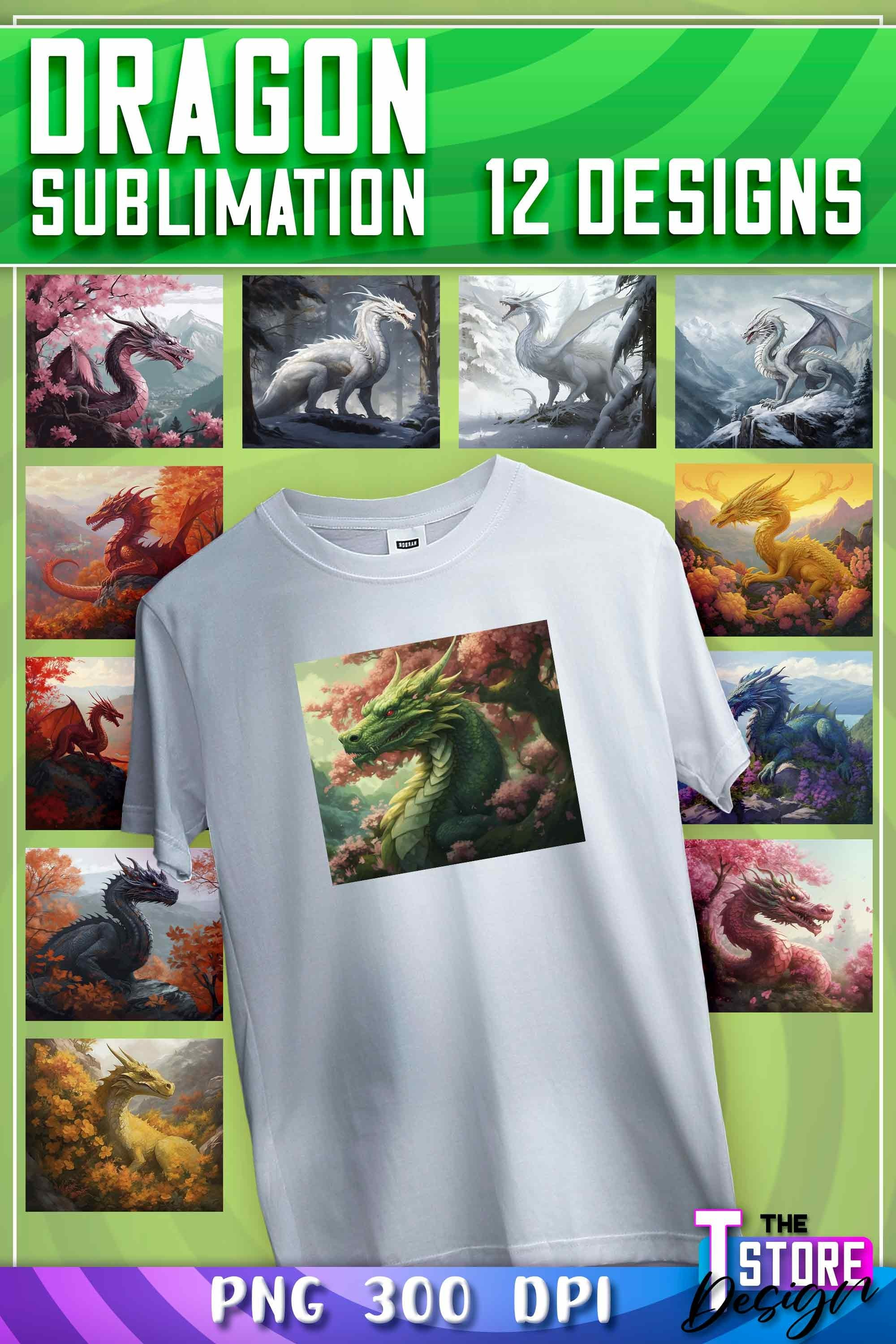 Dragon Sublimation Bundle|Dragon Sublimation Design|PNG File