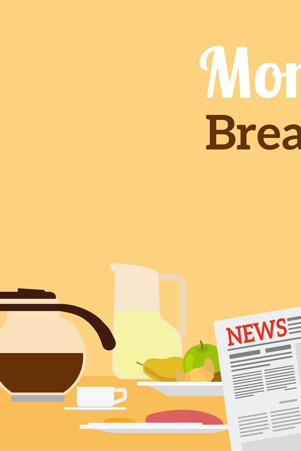 Good Morning Breakfast Banner