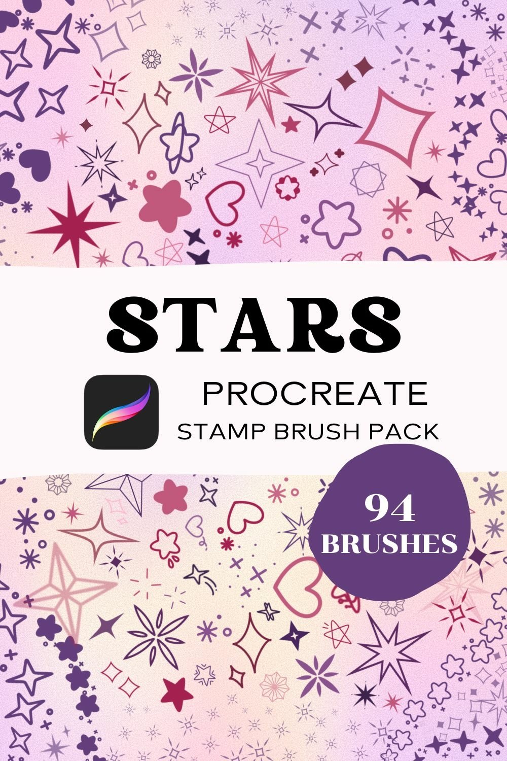 Stars Procreate Brush Pack