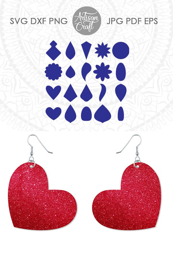 Earrings svg, Earring shapes, svg bundle, cut file