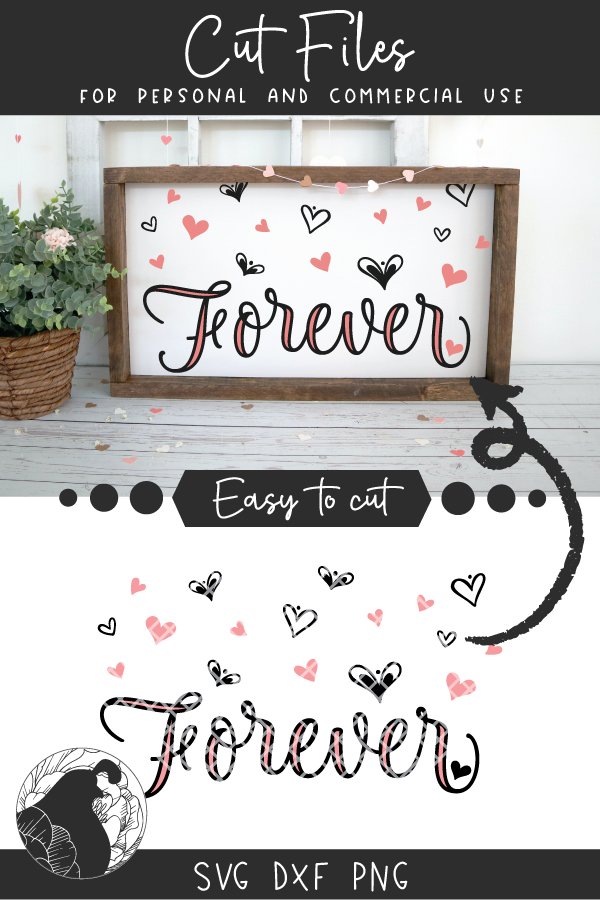 Forever SVG, Valentine's SVG (1131702)