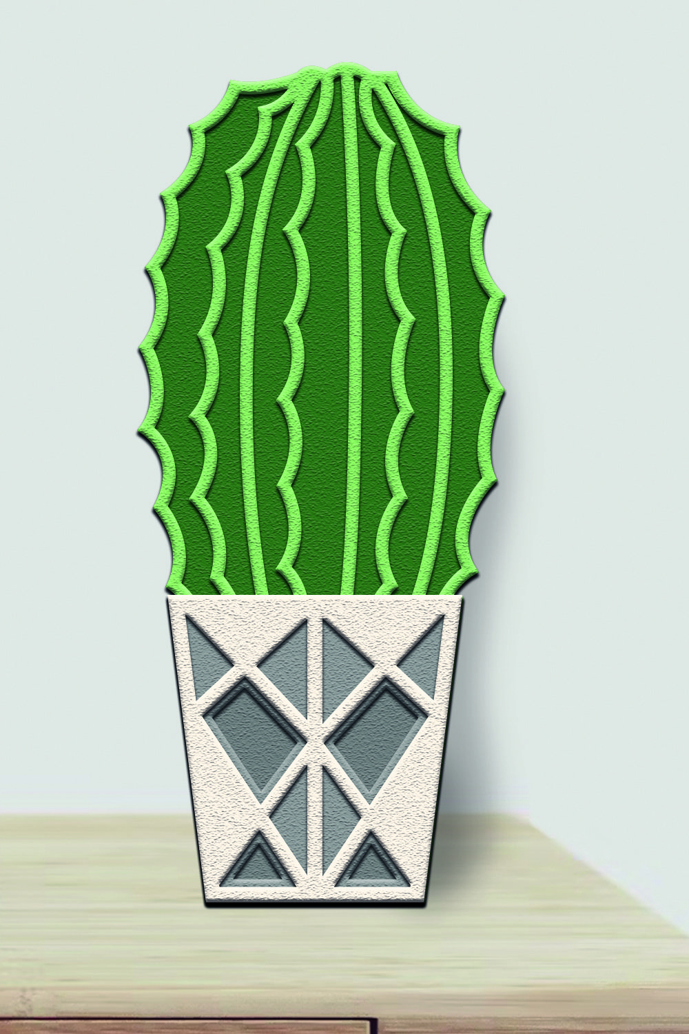 Decorative Succulent Plant, Decor Template