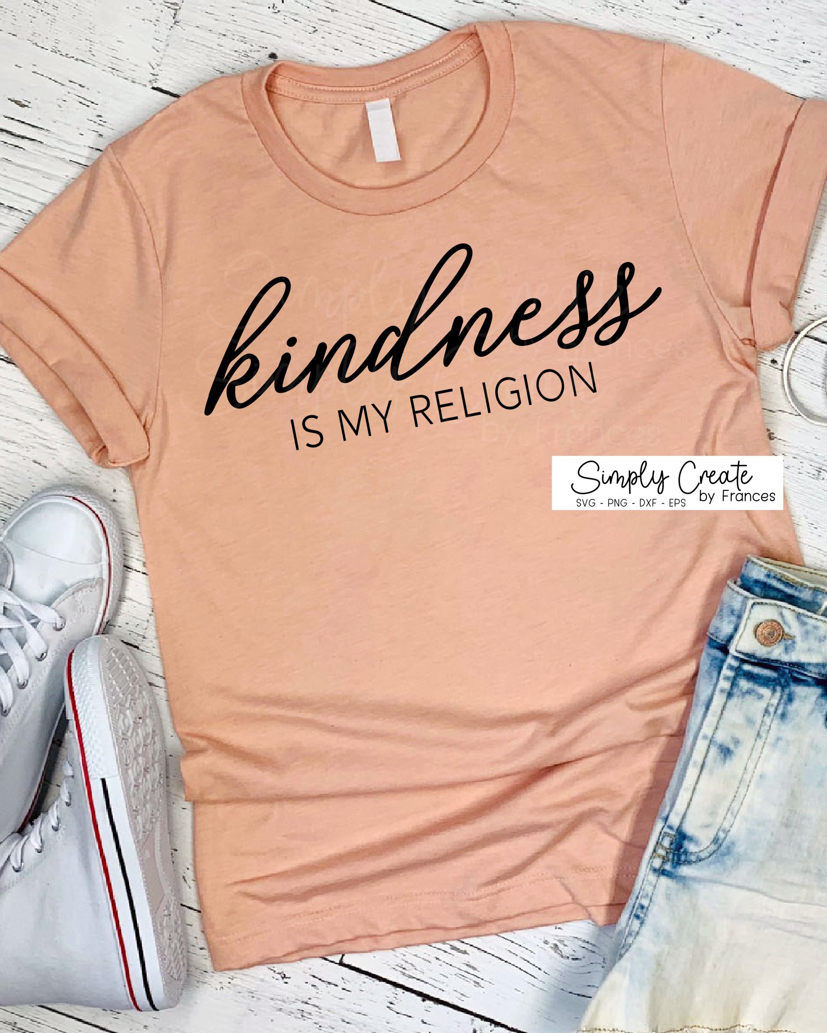 Kindness is my Religion SVG | Kind | Inspirational