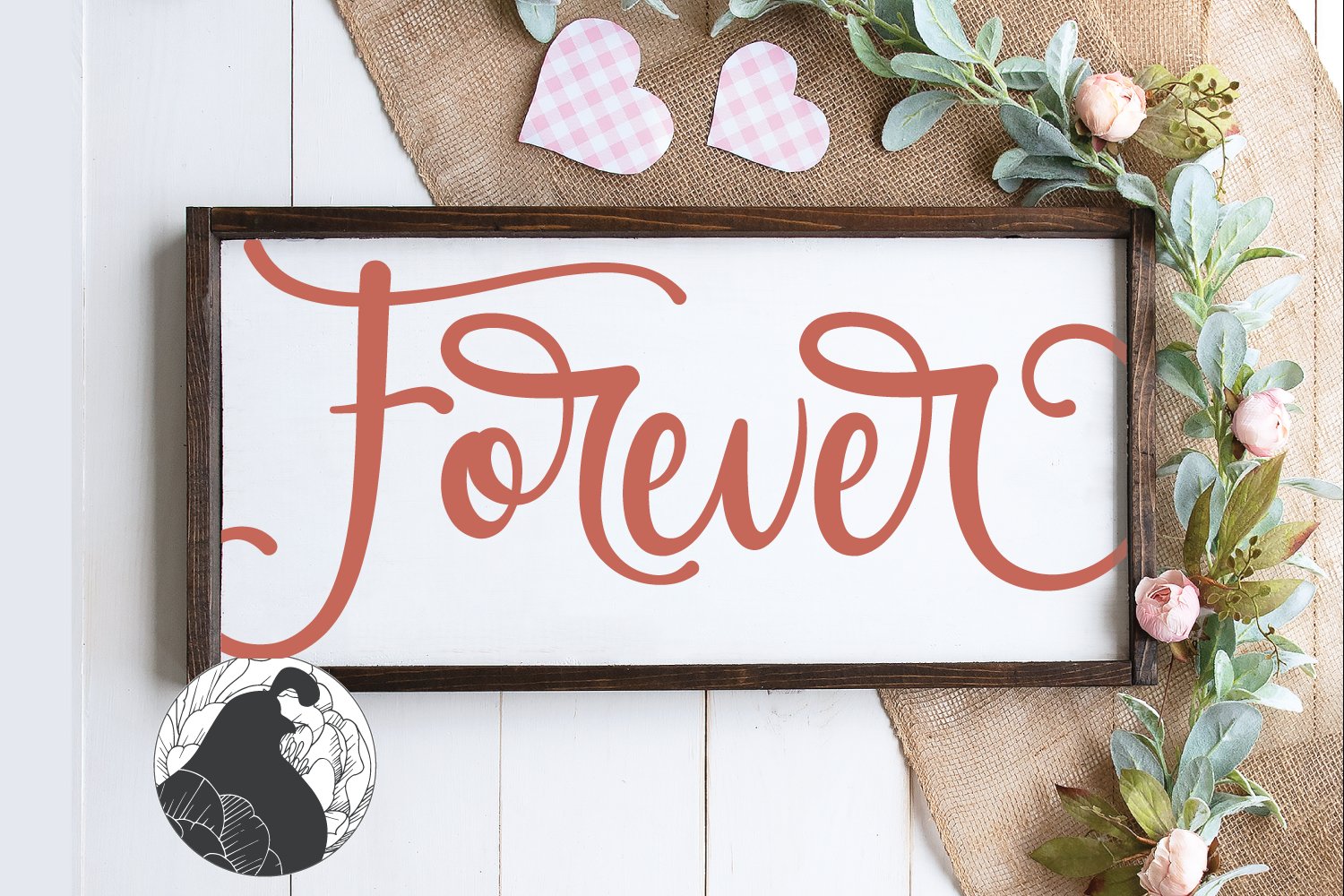 Forever SVG, Valentine's SVG (1104546)