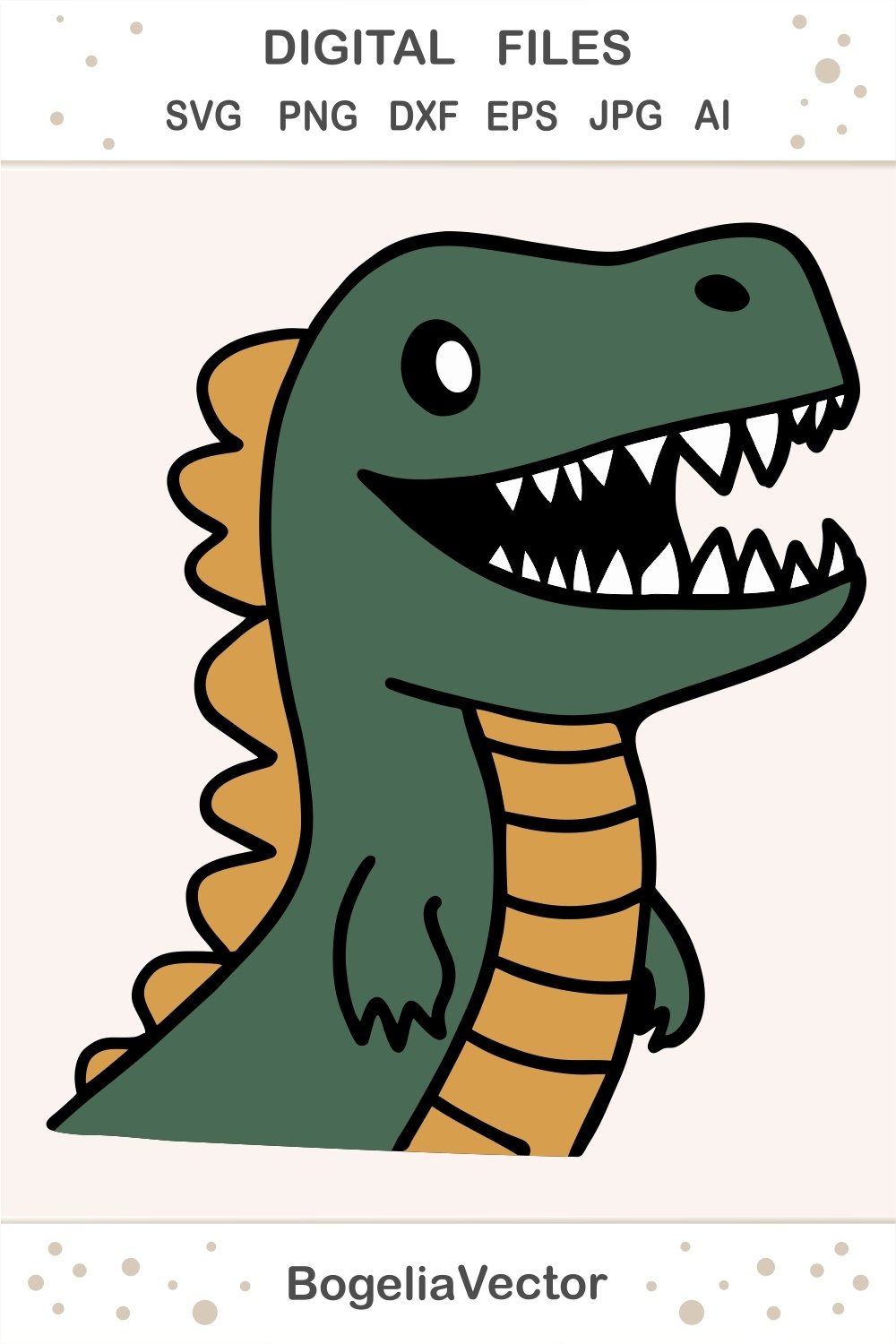 Dinosaur Svg Png, Cute Dino Png