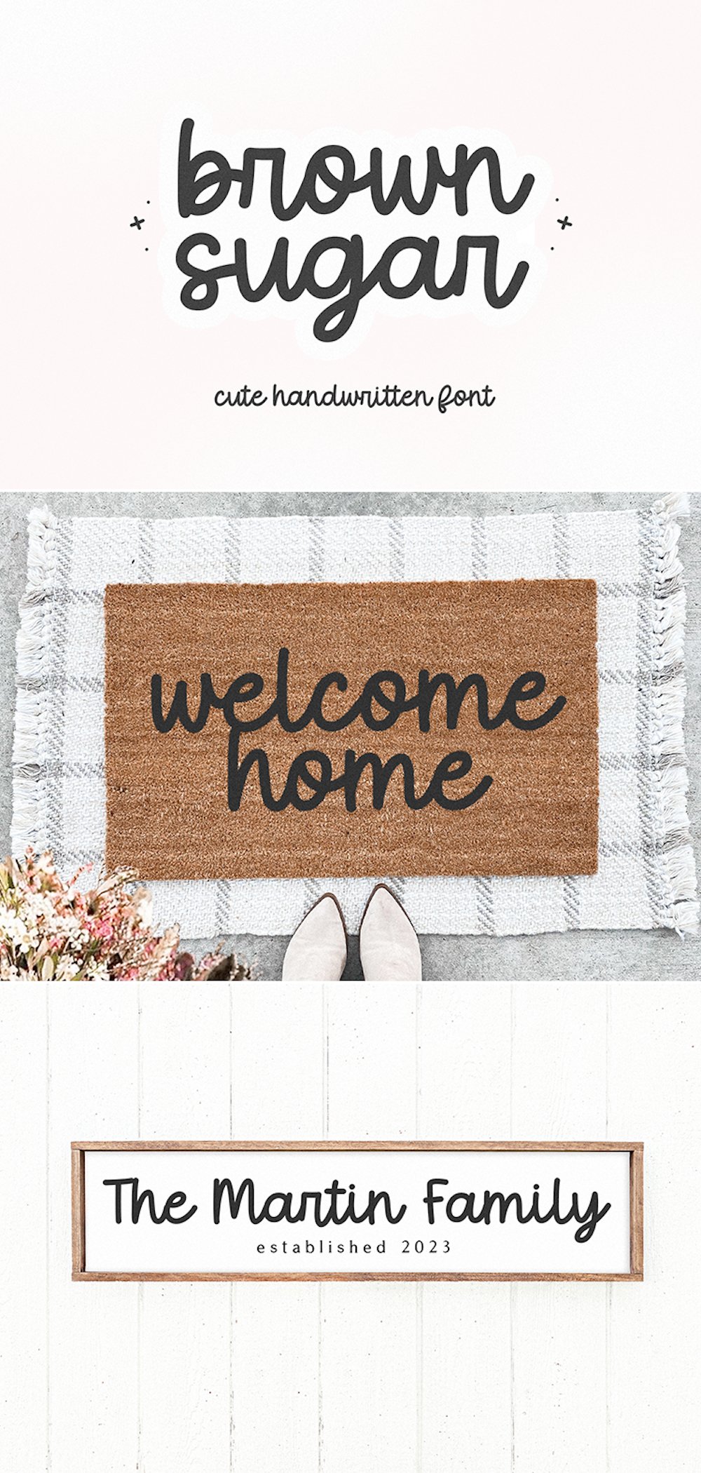 Brown Sugar - Cute Handwritten Font