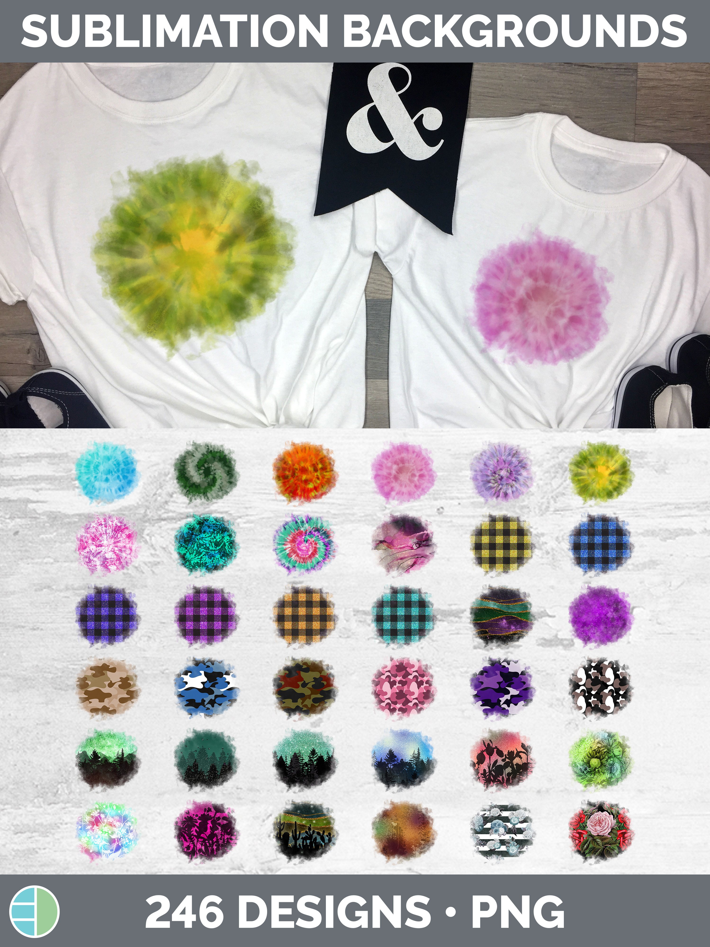 Sublimation Background | Grunge Sublimation Designs