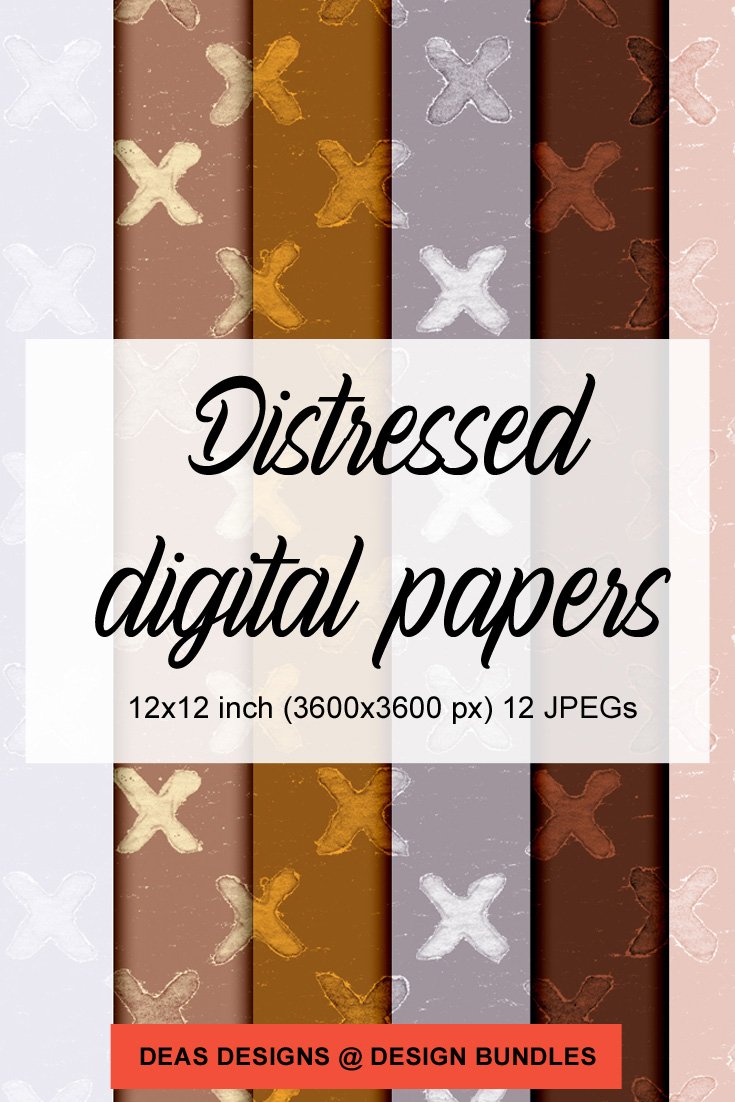Distressed papers