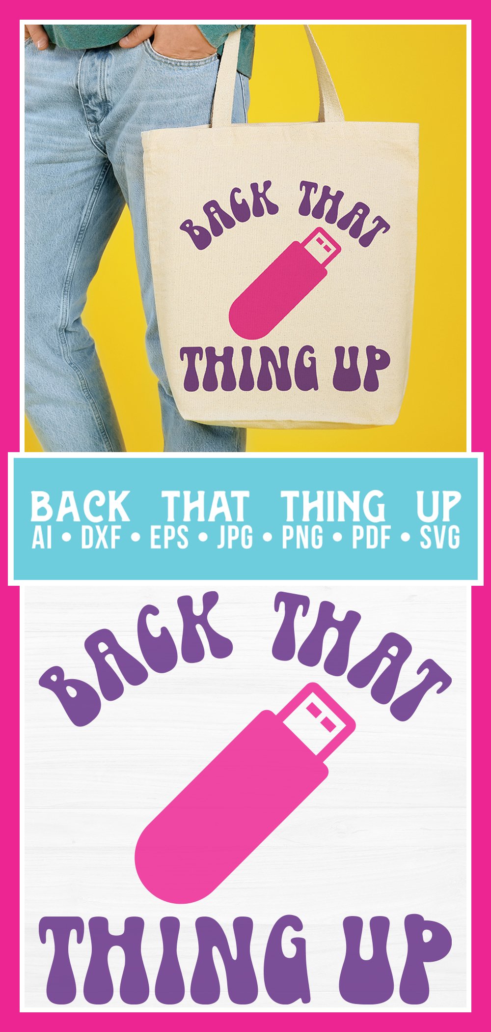 Back that thing up SVG