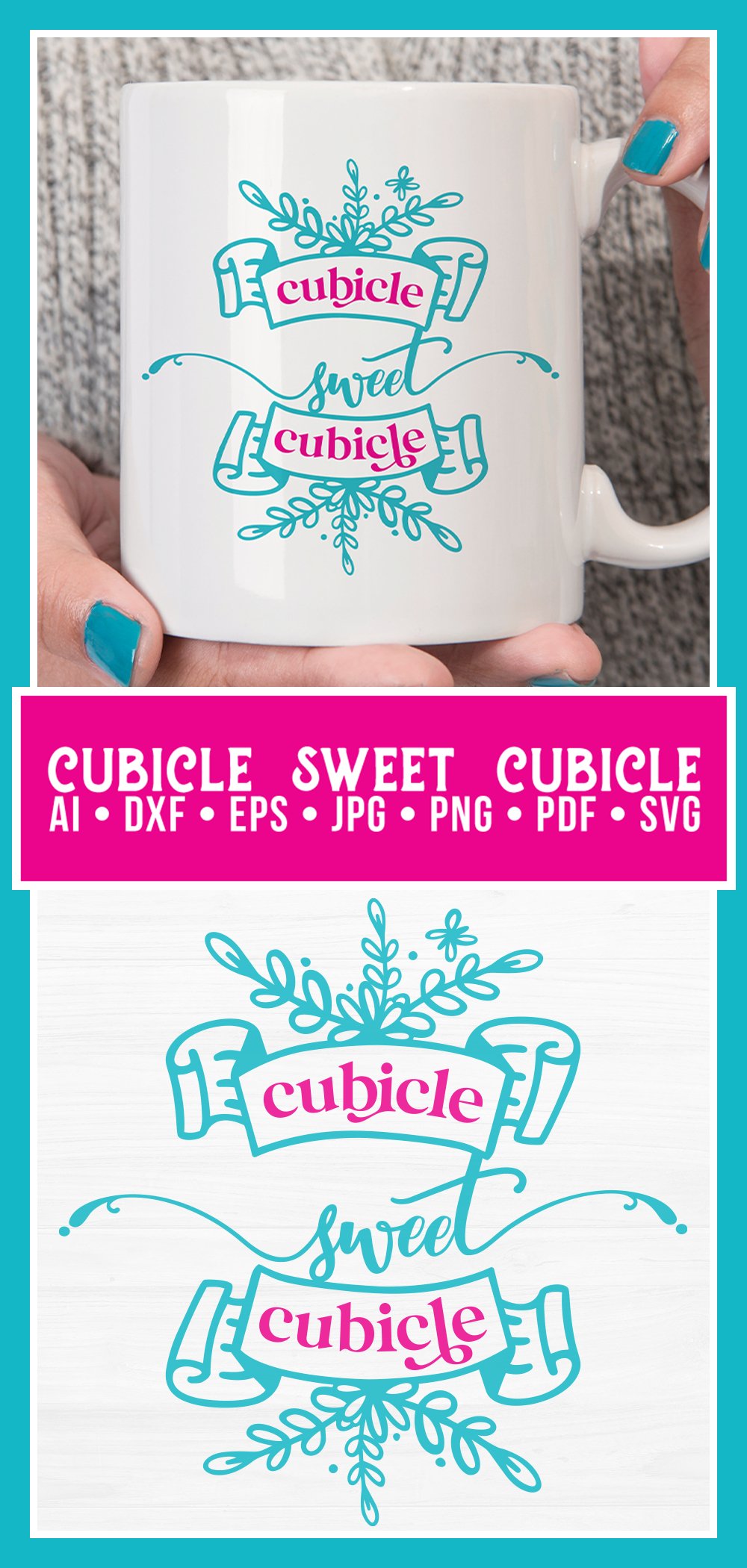 Cubicle Sweet Cubicle SVG