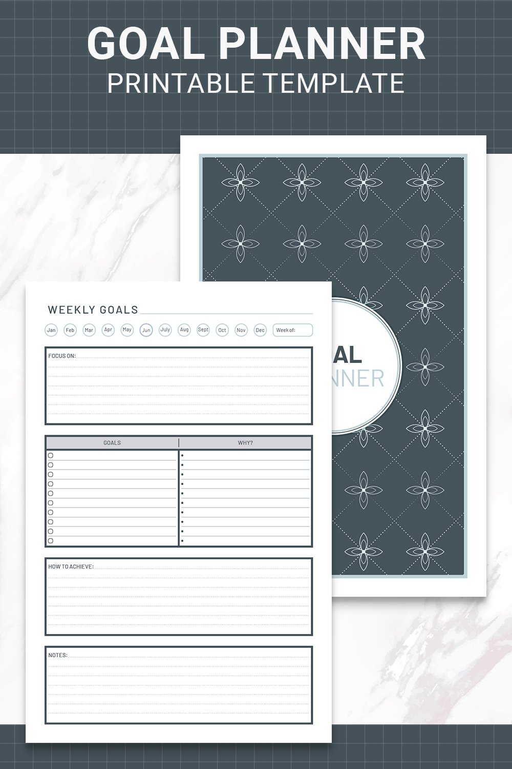 Goal Planner Printable Template (2547444)