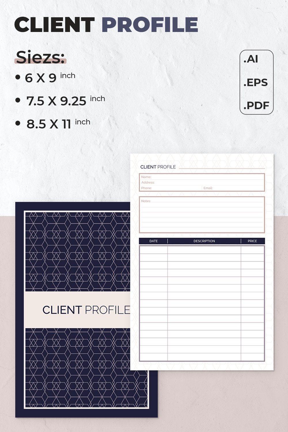 Client Profile | Printable Template