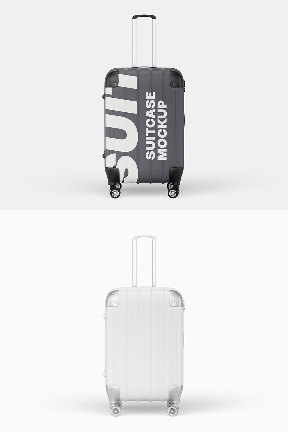Travel Suitcase Mockup Set