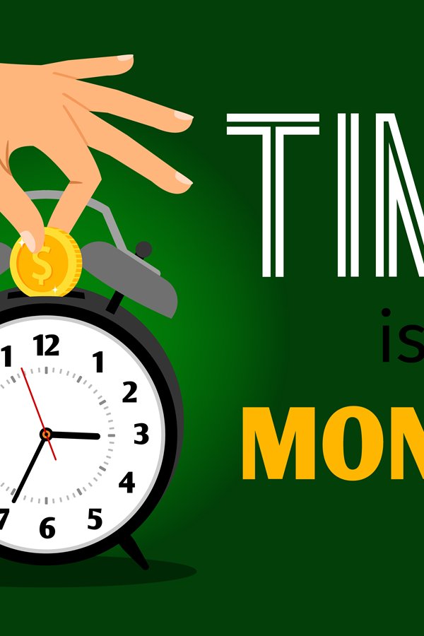 Time is money concept (889024)