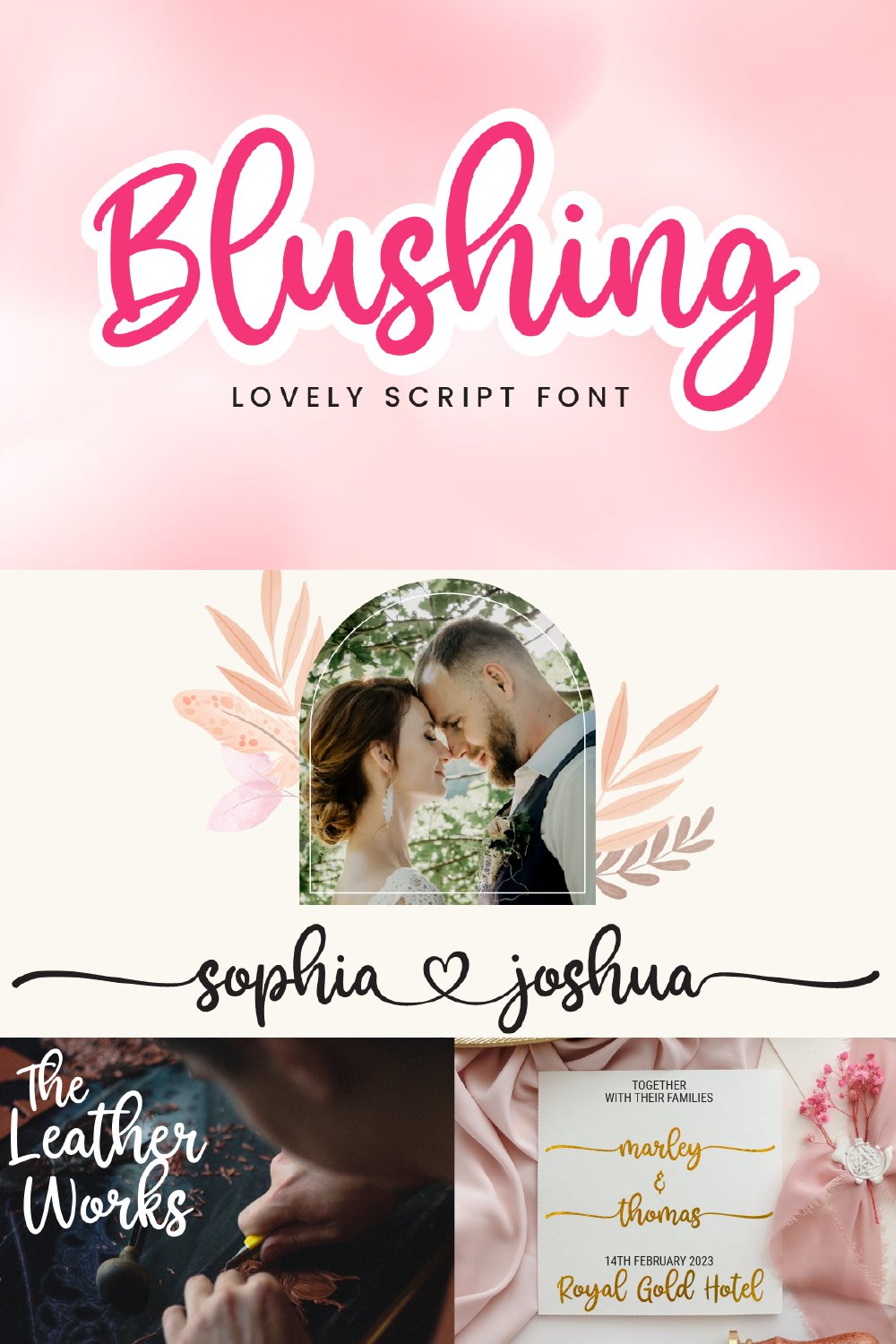 Blushing Handwritten Font