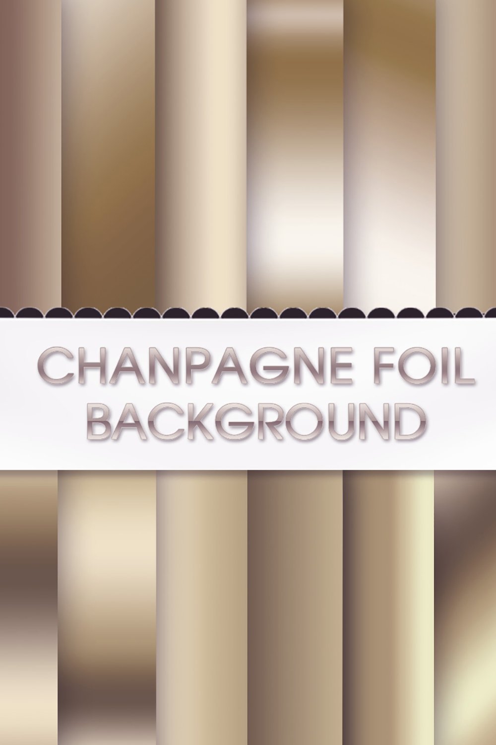 Champagne Gradient, Beige Digital Paper, champagne foil