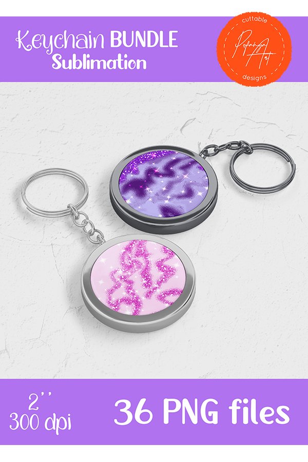 Keychain bundle, Glitter Marble Key chain sublimation PNG