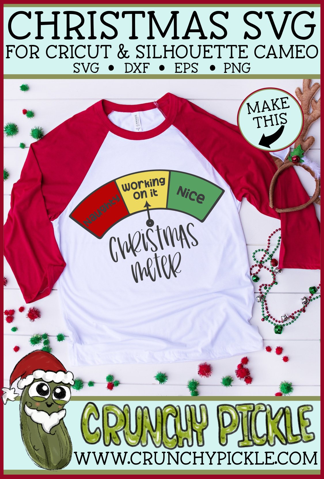 Christmas Meter SVG File (371701) | SVGs | Design Bundles