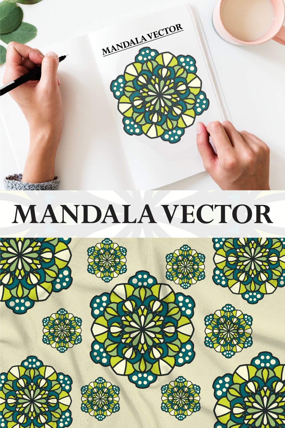 Mandala Coloring Circle St. Patrick's Day