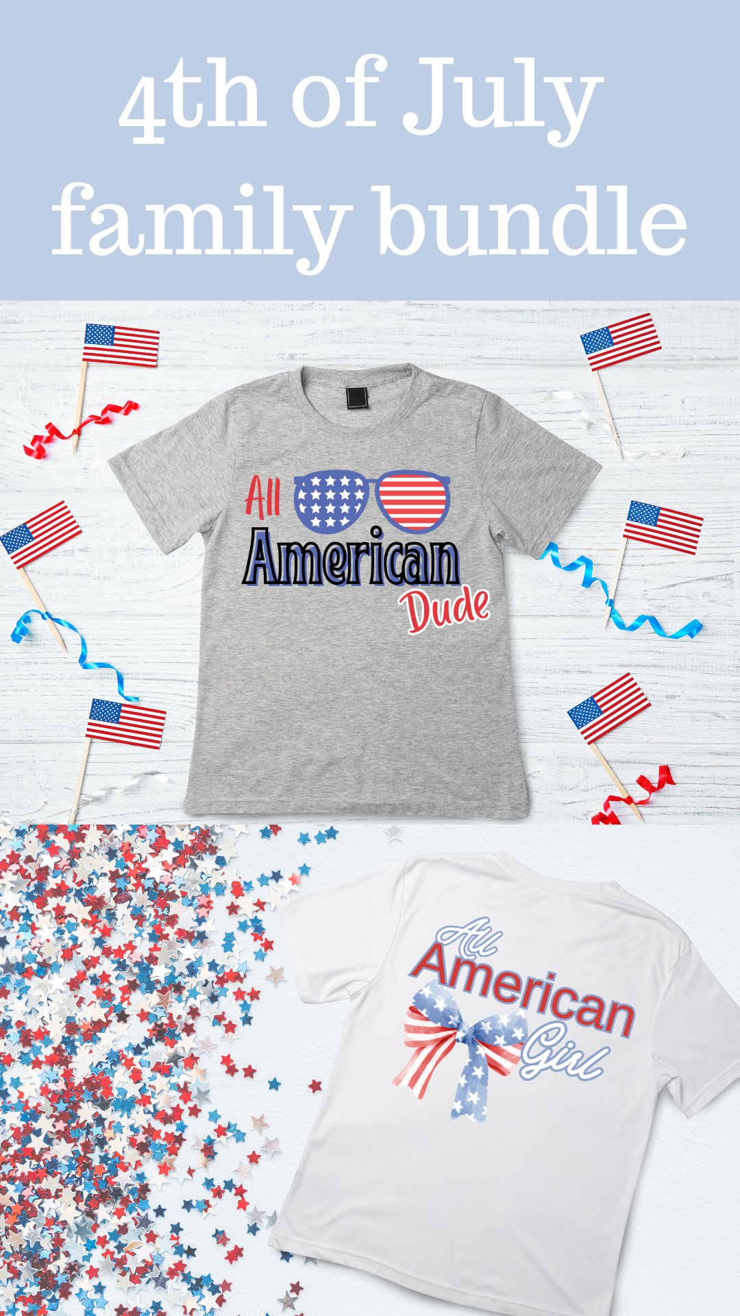 4th of July family bundle