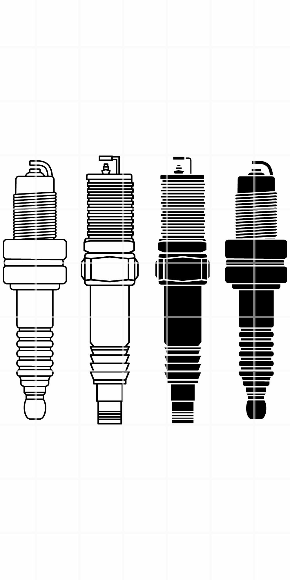 Spark plug SVG. Spark plug png. Spark plug clipart. cut file