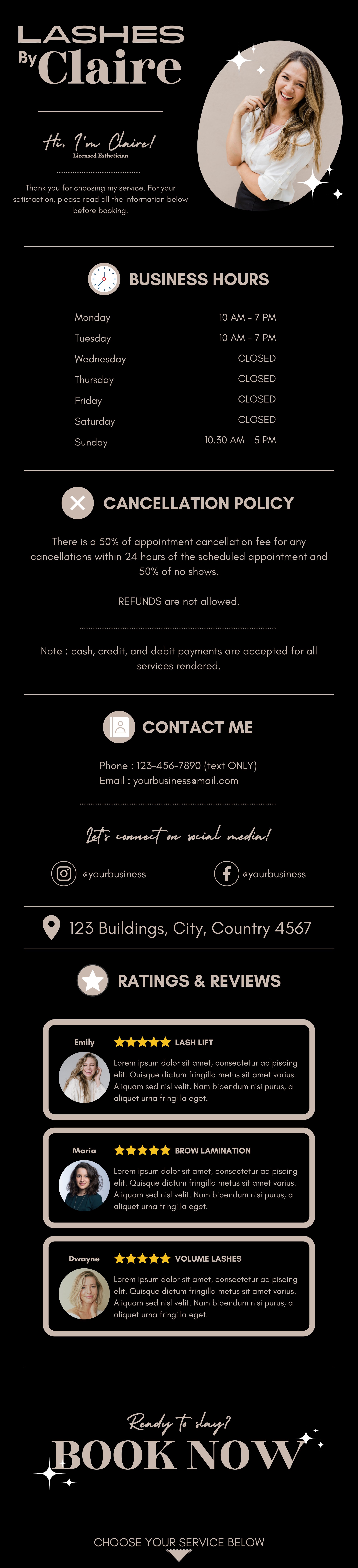 Acuity Scheduling Template - Canva Template 10