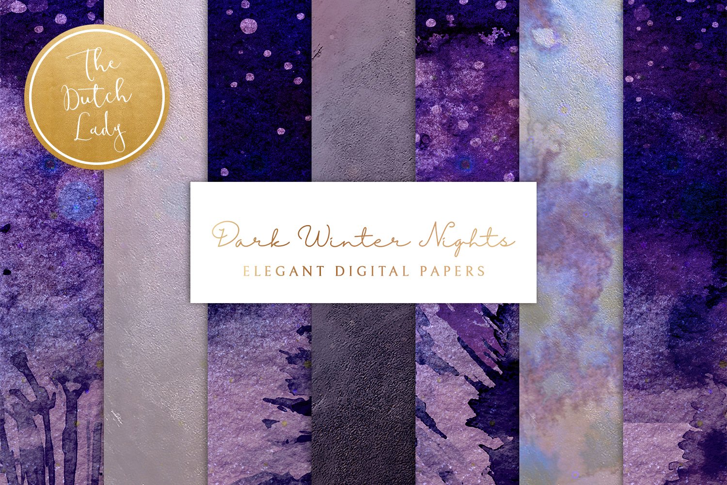 Digital Backgrounds & Papers - Christmas & Winter (383559)