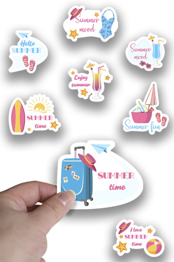 Summer Stickers Bundle.