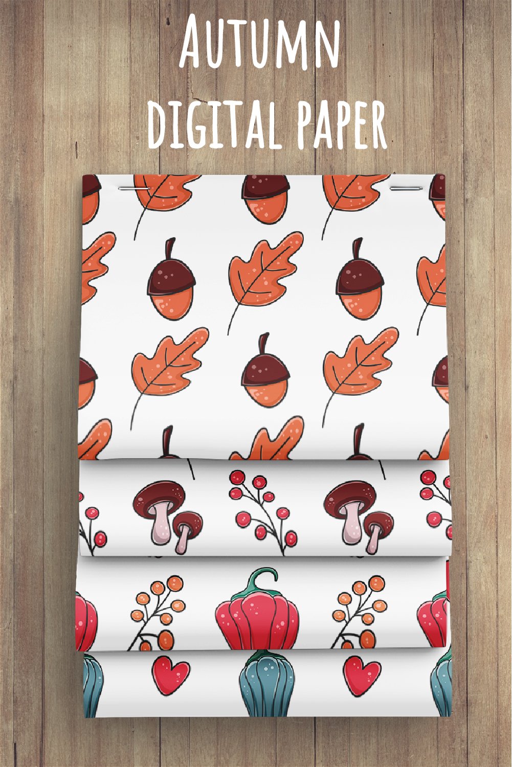 pumpkins digital paper